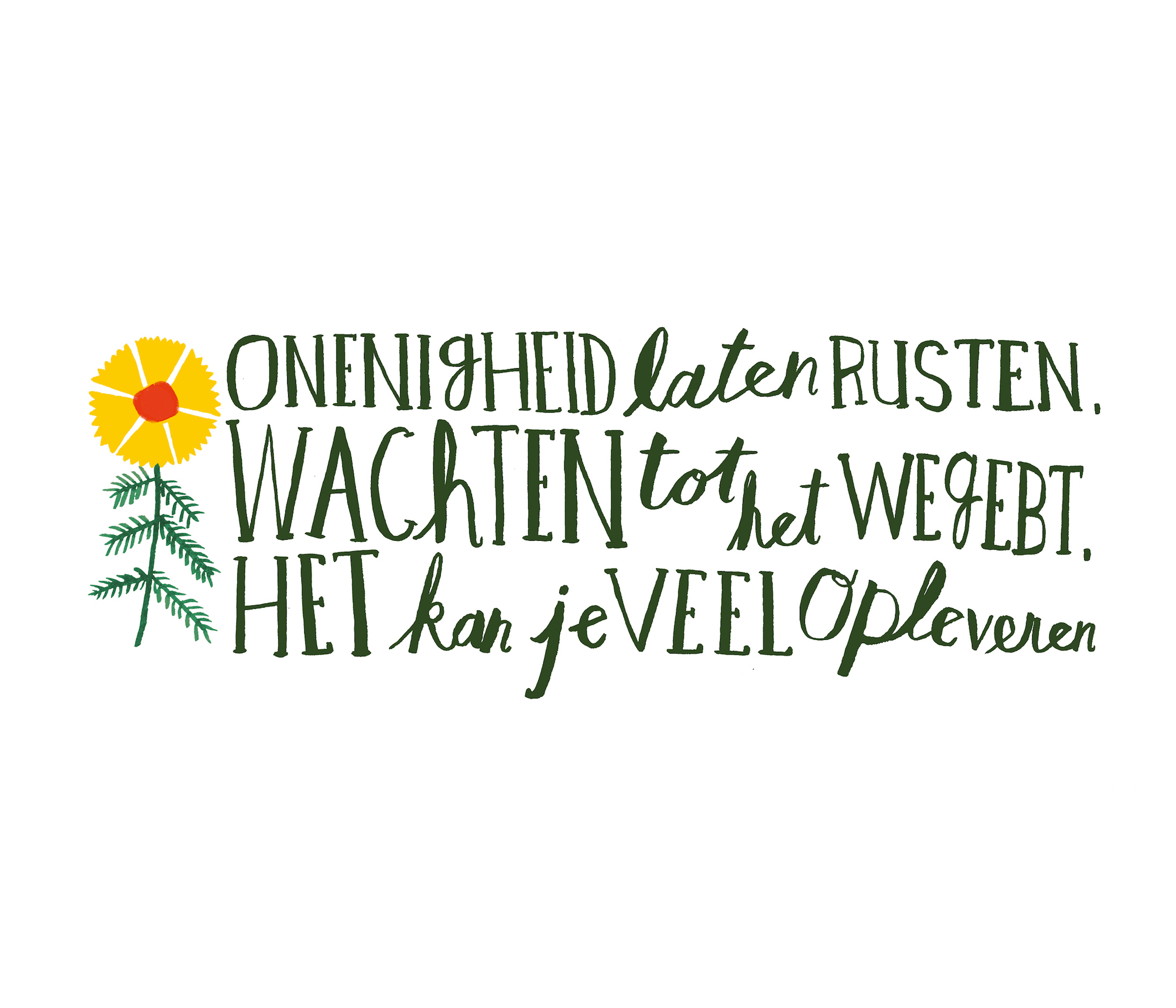 Pleidooi voor afwachten en niet meteen iets dóen