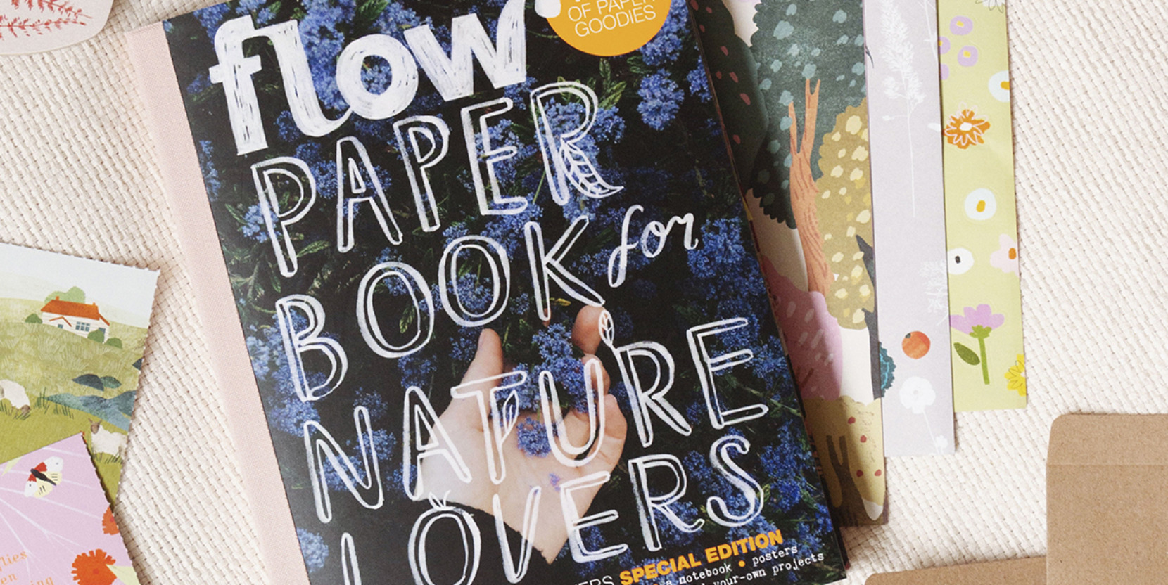 Hoera, we hebben iets nieuws! Het Flow paperbook for nature lovers