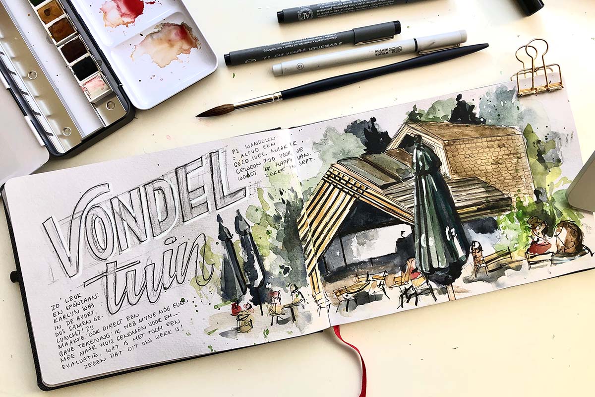 Een kijkje in de journal van... Illustrator Anne Kuiper (Gouden Lijntjes)